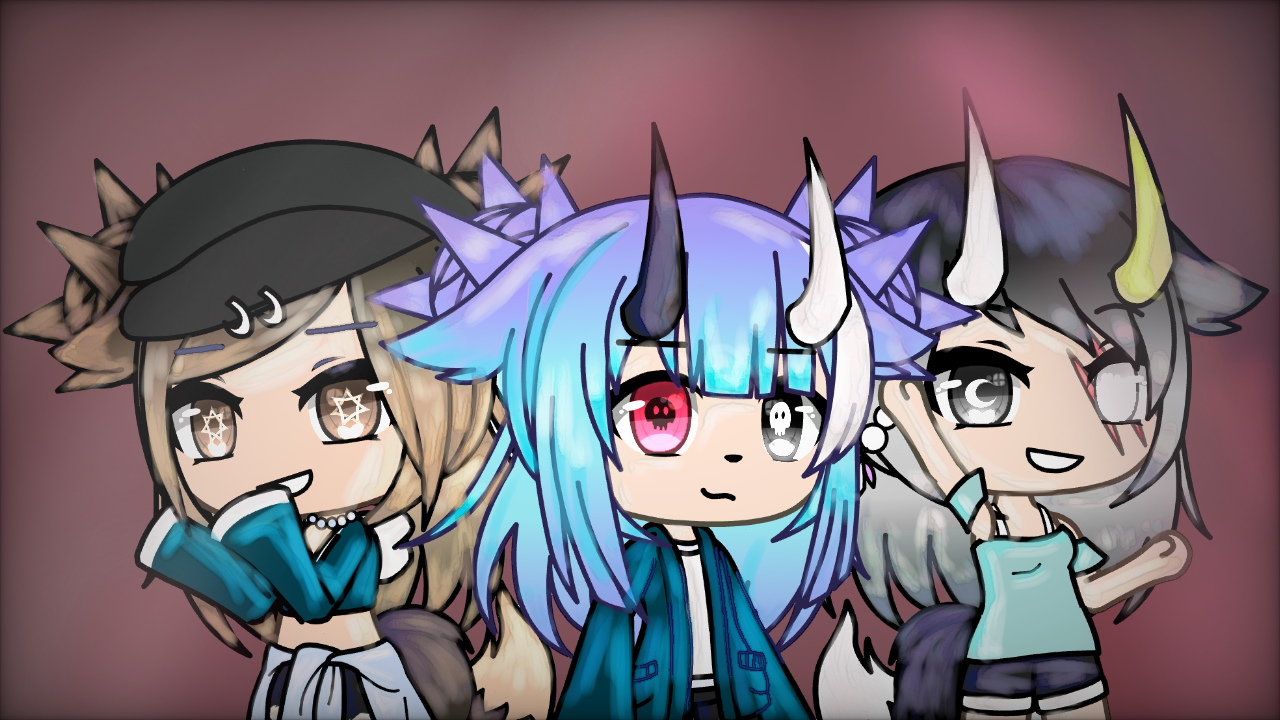 Avery, Galaxy and Moon - ibisPaint