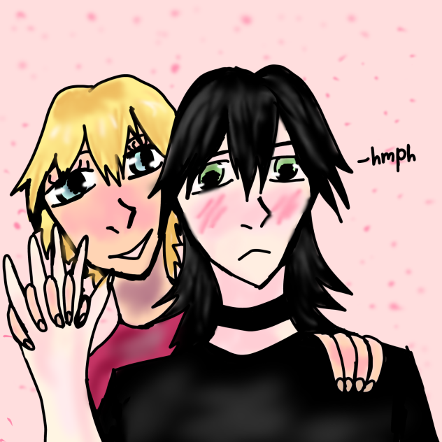 Jamie and Jalen being boyfriends - ibisPaint