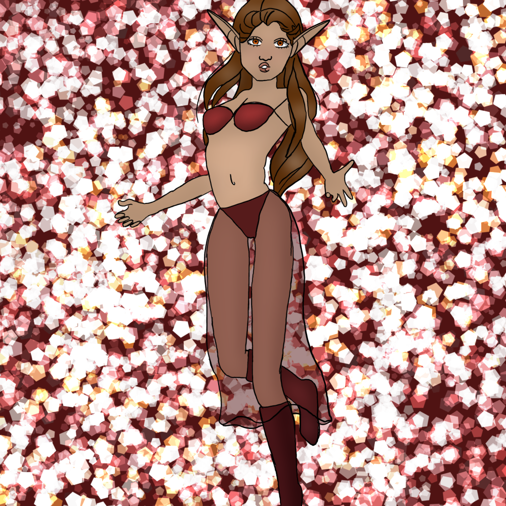 Elf mage - ibisPaint