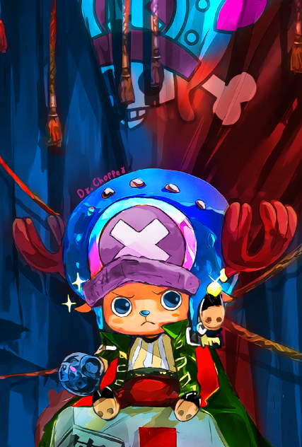 CHOPPER GLOW ART ONE PIECE - ibisPaint