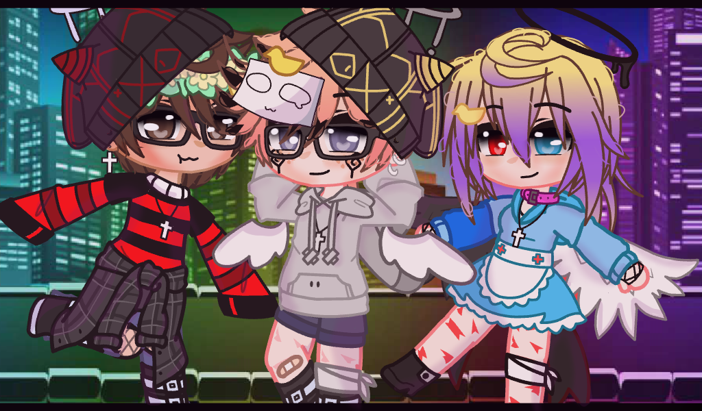 edits of me and my friend group - ibisPaint