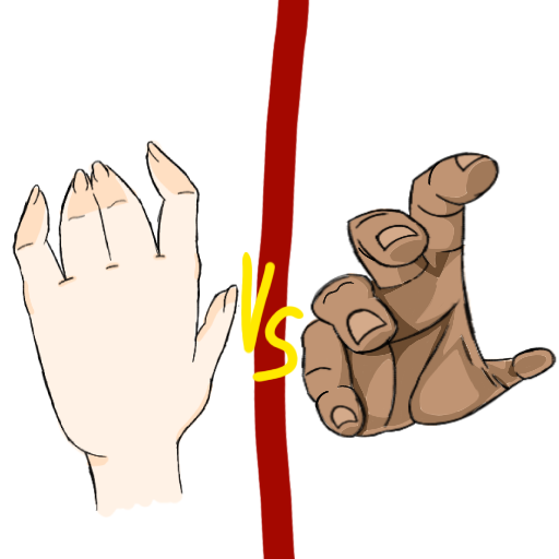 Hands battle - ibisPaint