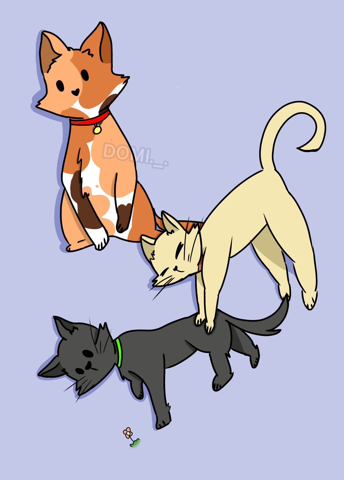 Gatos owo - ibisPaint