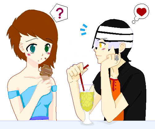 Death the Kids and Ravens date - ibisPaint