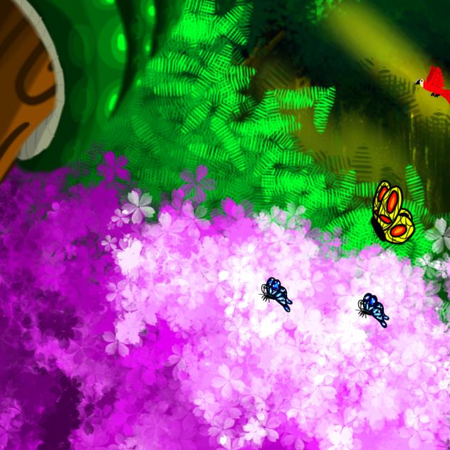 pretty jungle - ibisPaint