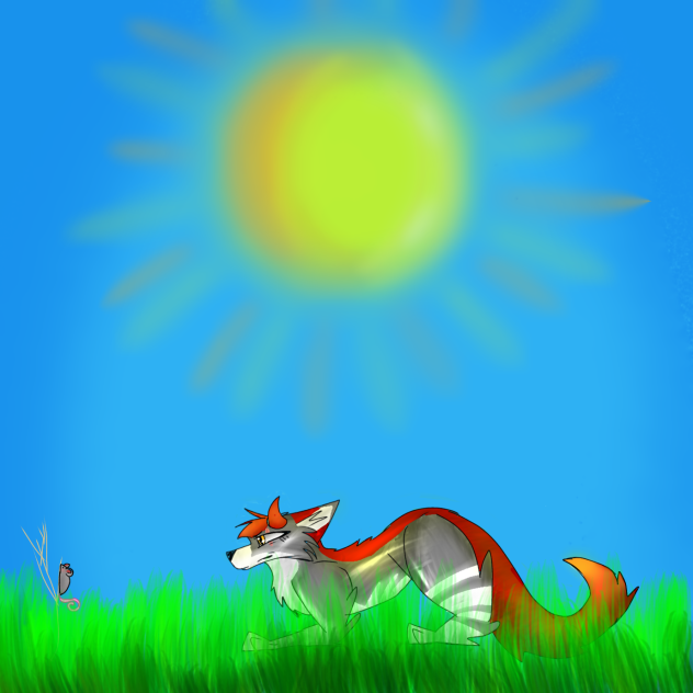 moon out hunting - ibisPaint