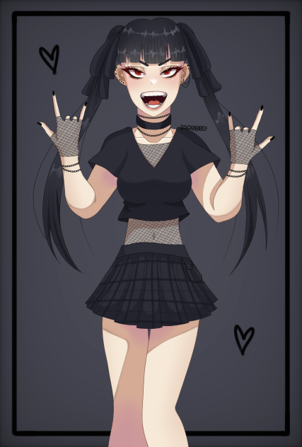 Just some random girl - ibisPaint