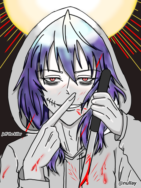 Jeff the killer - ibisPaint
