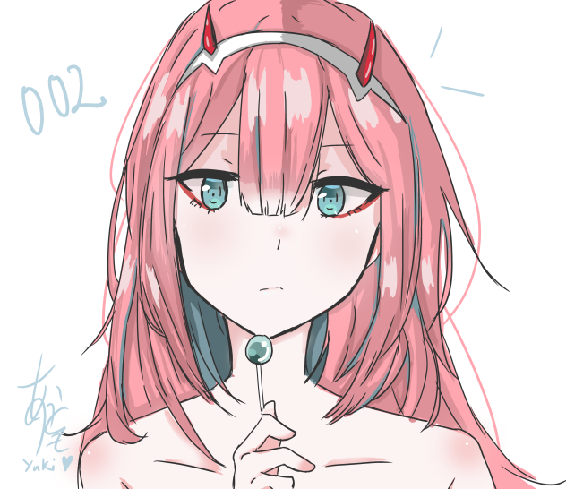 fanart Zero Two - ibisPaint