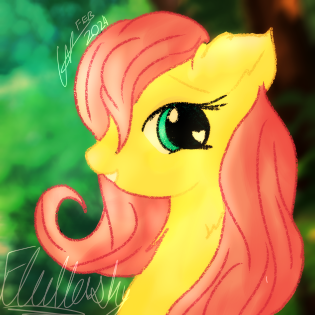 fluttershy fa bc she's just precious - ibisPaint
