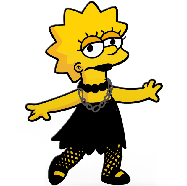 lisa simpson emo - ibisPaint