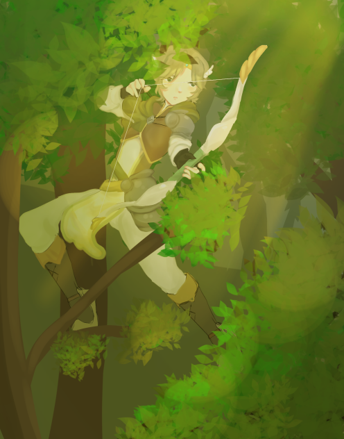 Bow hero.. I give up - ibisPaint