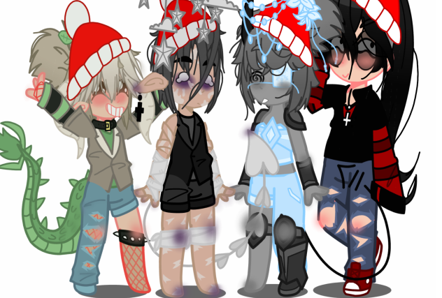 wut a bootiful family - ibisPaint