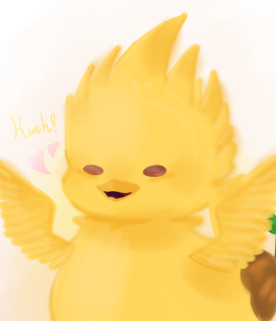Baby Chocobo!!! - ibisPaint