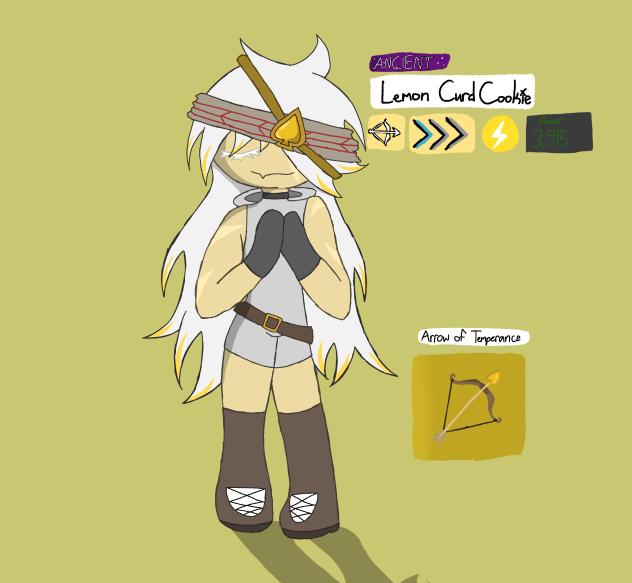 Lemon Curd Cookie! - ibisPaint