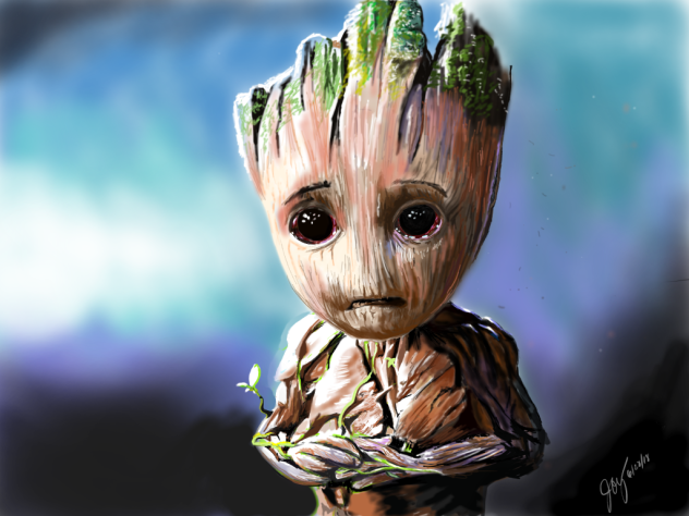 little groot - ibisPaint