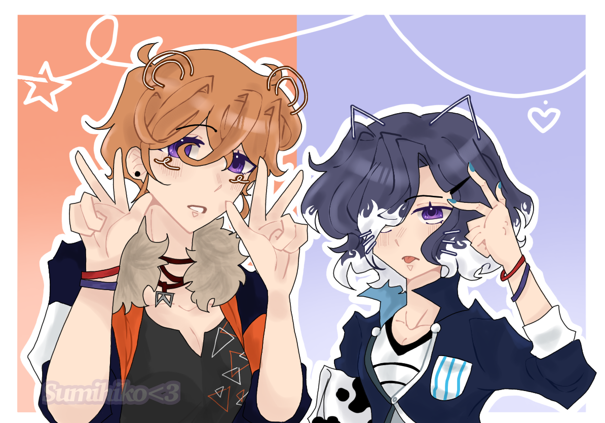 Beel & Belphie [Genderbend] - ibisPaint