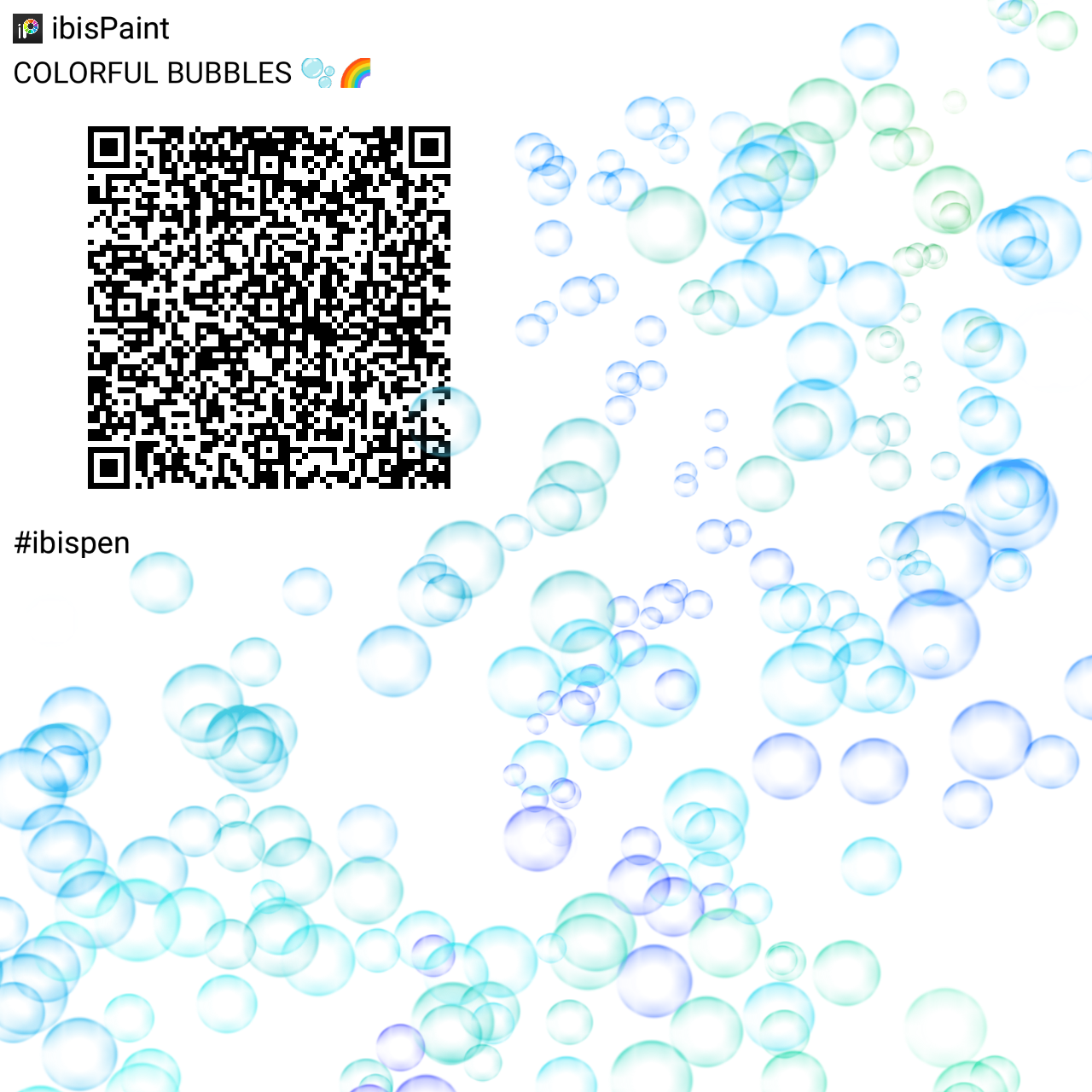 Bubbles 🫧💫 - ibisPaint