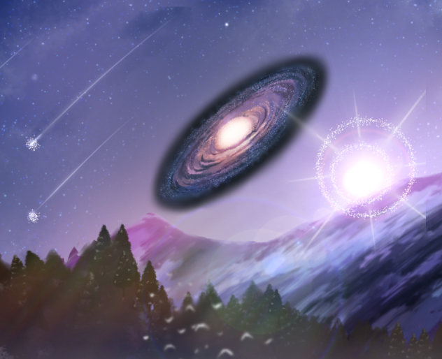 The galaxy - ibisPaint