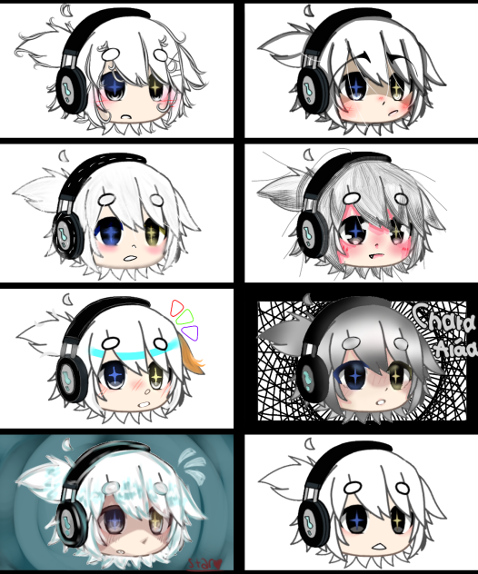 gacha head collab ! - ibisPaint