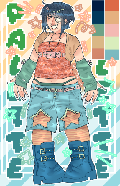 palettes to ocs 1 - ibisPaint