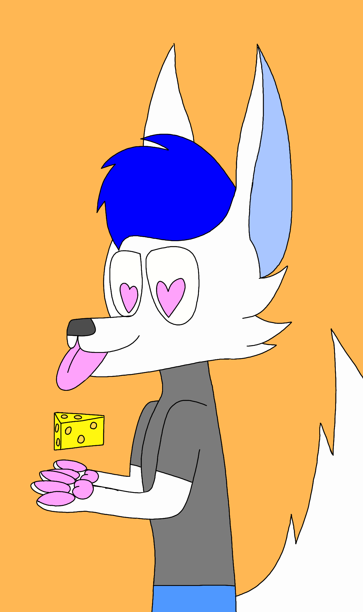 Ani Loves Cheese - ibisPaint