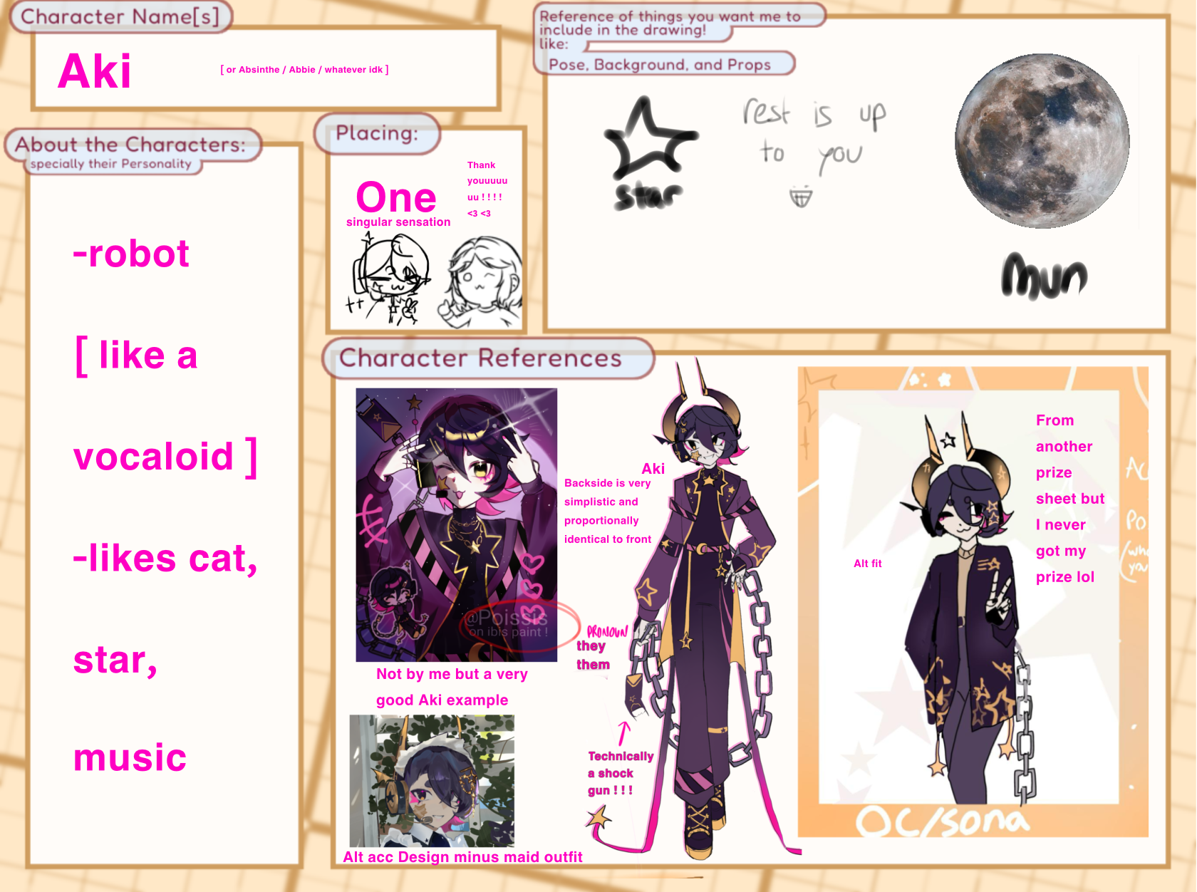 Prize sheet for iLuvIce23 - ibisPaint