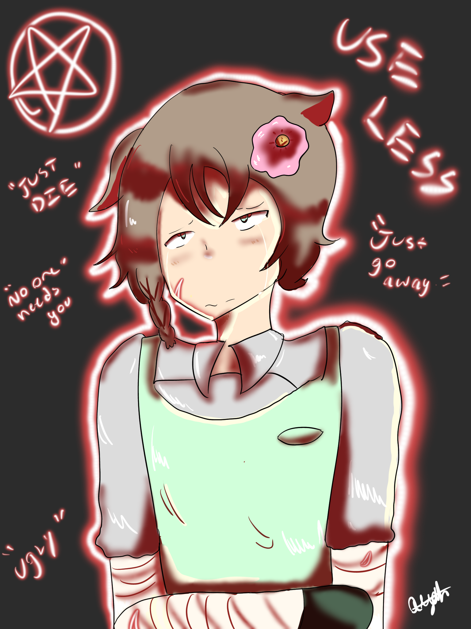 Pain of the Past (oc lore) - ibisPaint