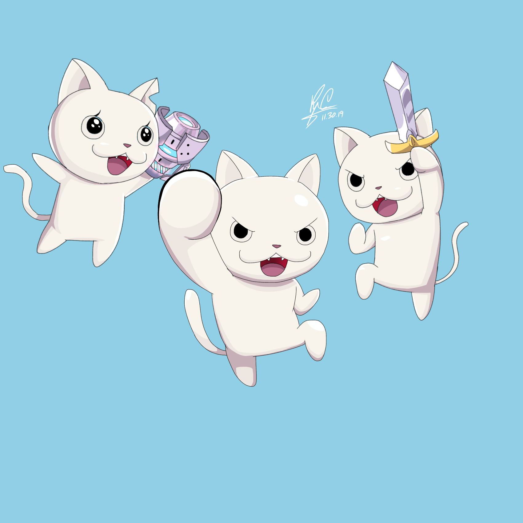 Originyan as the Mii Fighters - ibisPaint