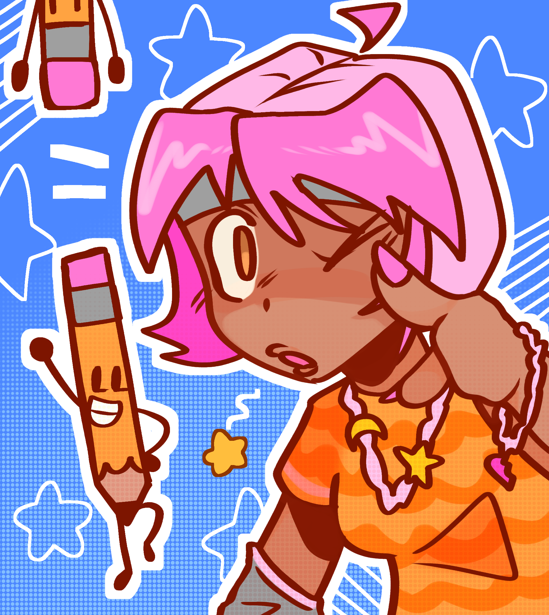 pencil I think - ibisPaint