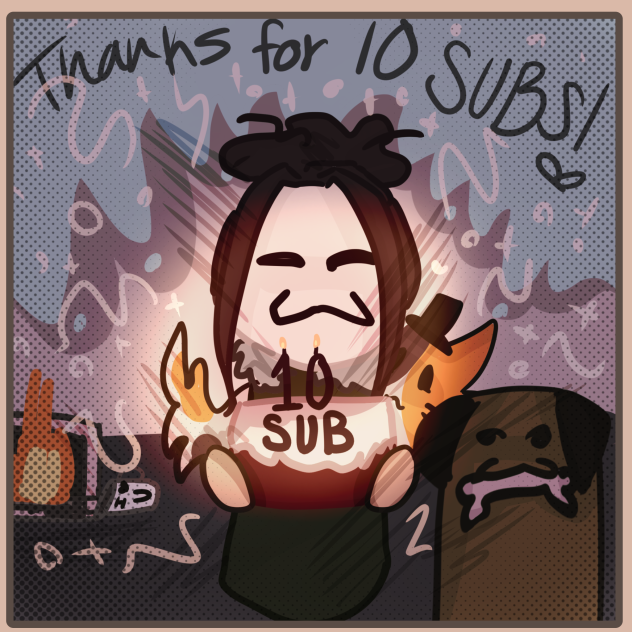 Thanks for 10 subs on Youtube - ibisPaint