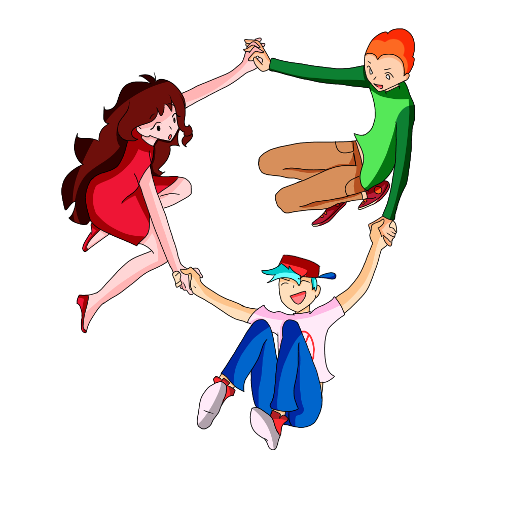 They are having fun - ibisPaint