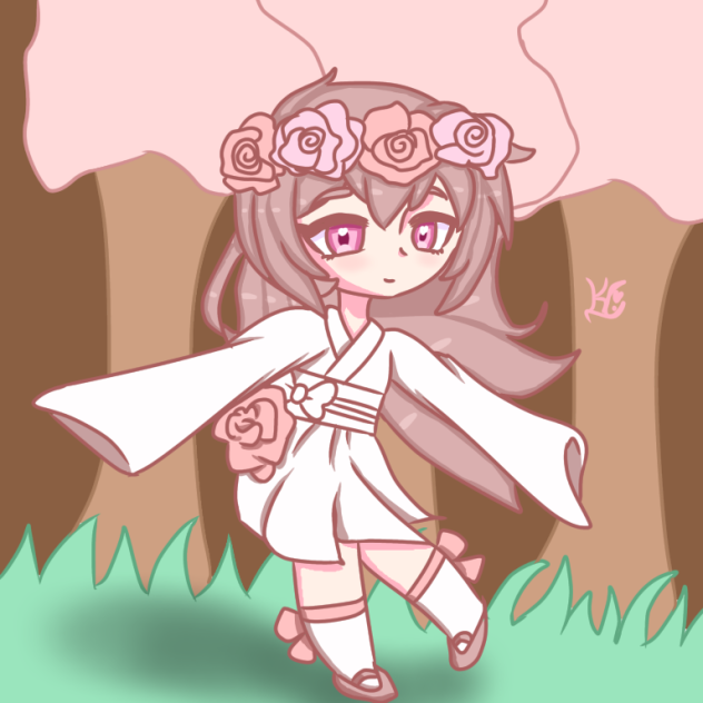 Rose Gacha Club Speed Edit - ibisPaint