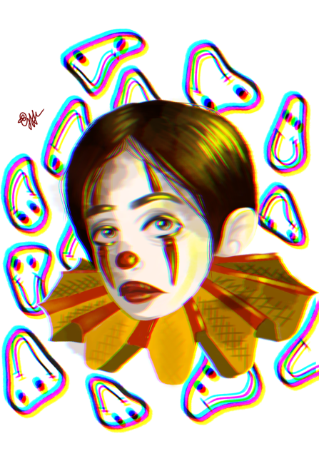 Sad Clown - ibisPaint