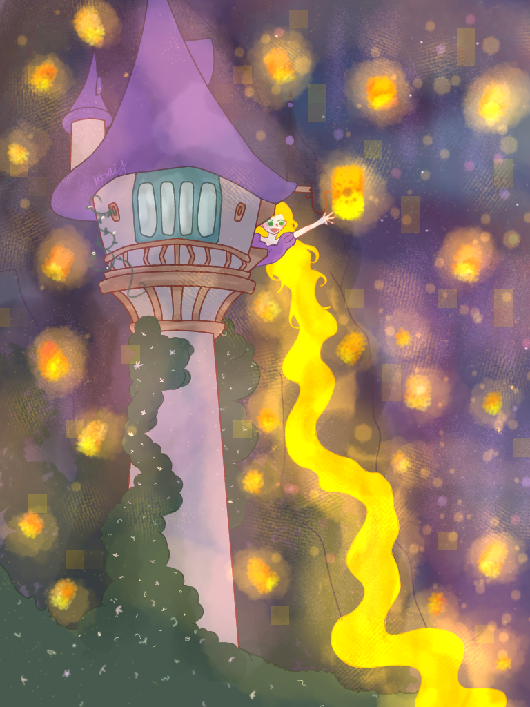 Rapunzel 🪔 - ibisPaint
