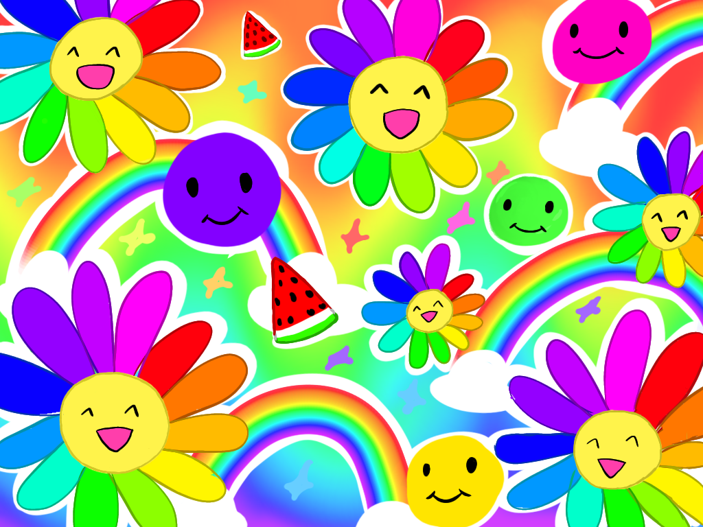 decora and kidcore poster thingy - ibisPaint