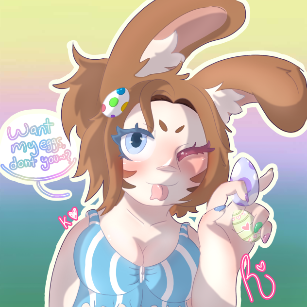 Kelly offers her eggs - ibisPaint