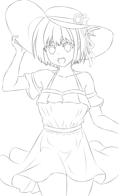 chisato lycoris recoil - ibisPaint