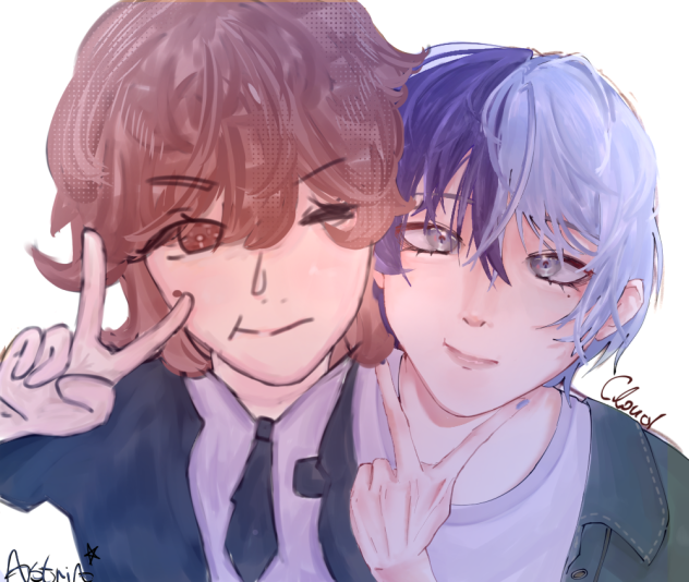 COLLAB W CLOUD - ibisPaint