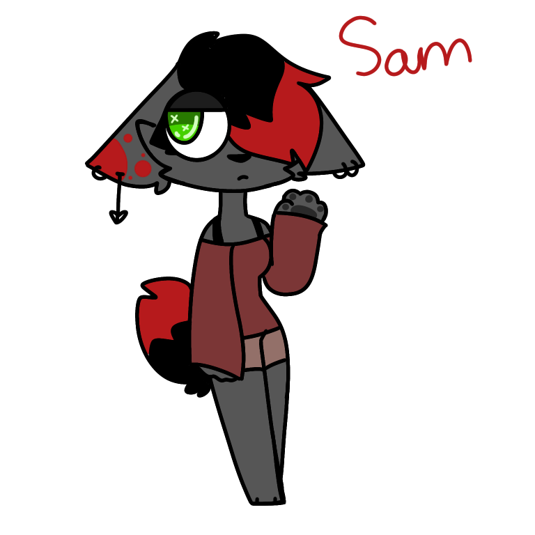 Sam (smol old oc redesign) - ibisPaint