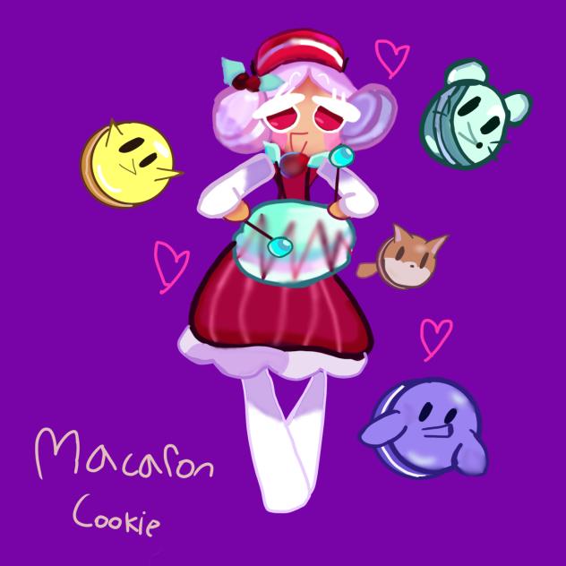 Macaron cookie - ibisPaint