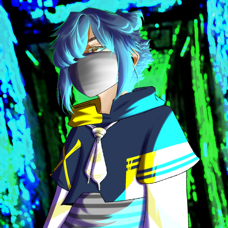 masked neon - ibisPaint