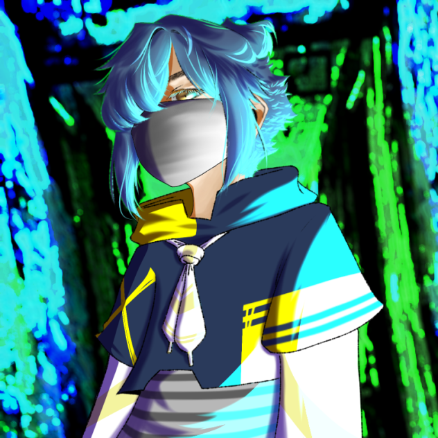 masked neon - ibisPaint