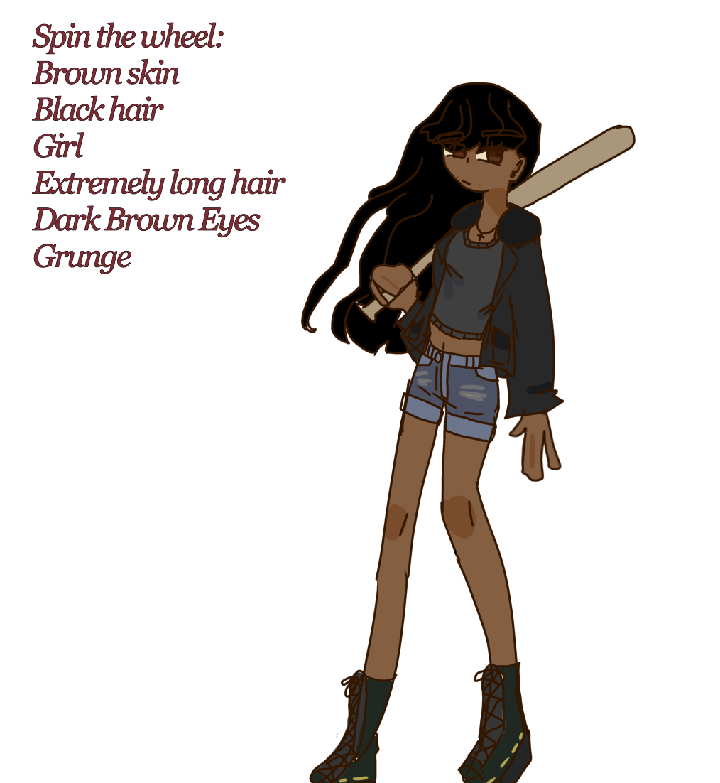 Spin the wheel Character - ibisPaint