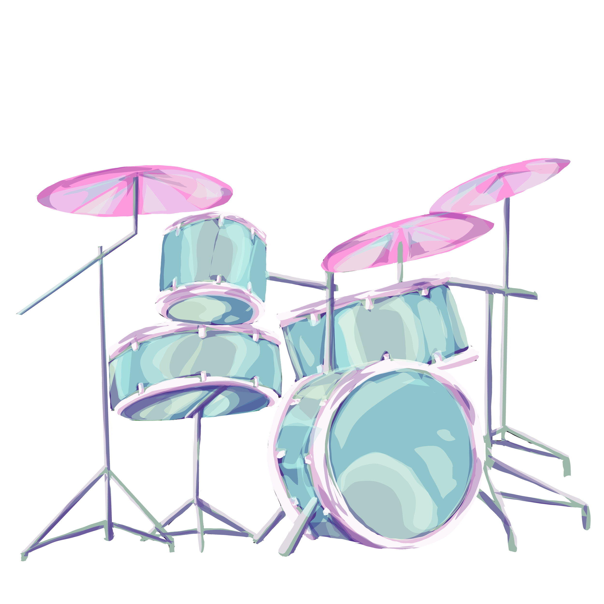 drum kit 2 - ibisPaint