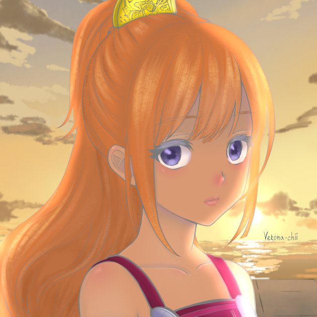 At sunset - ibisPaint