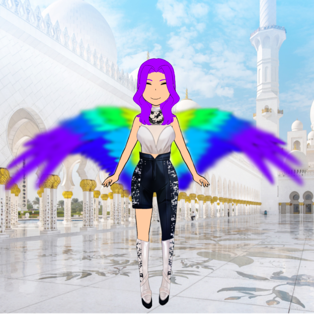 Rainbow Angel - ibisPaint