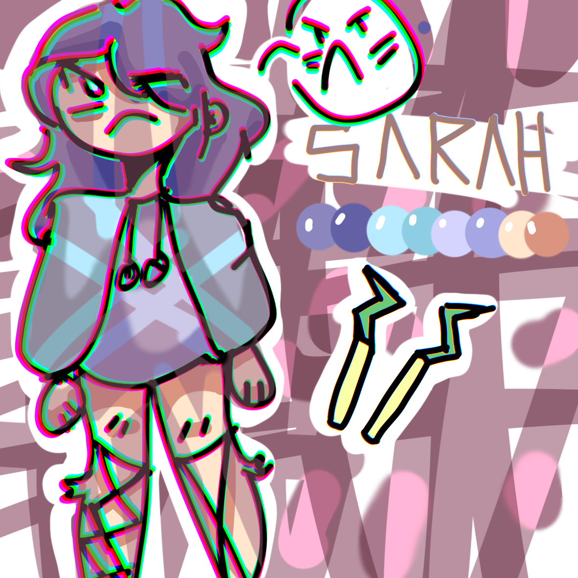 Sarah OC sheet - ibisPaint