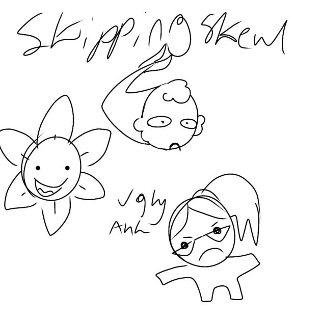 Little doodles i did while skipping math - ibisPaint