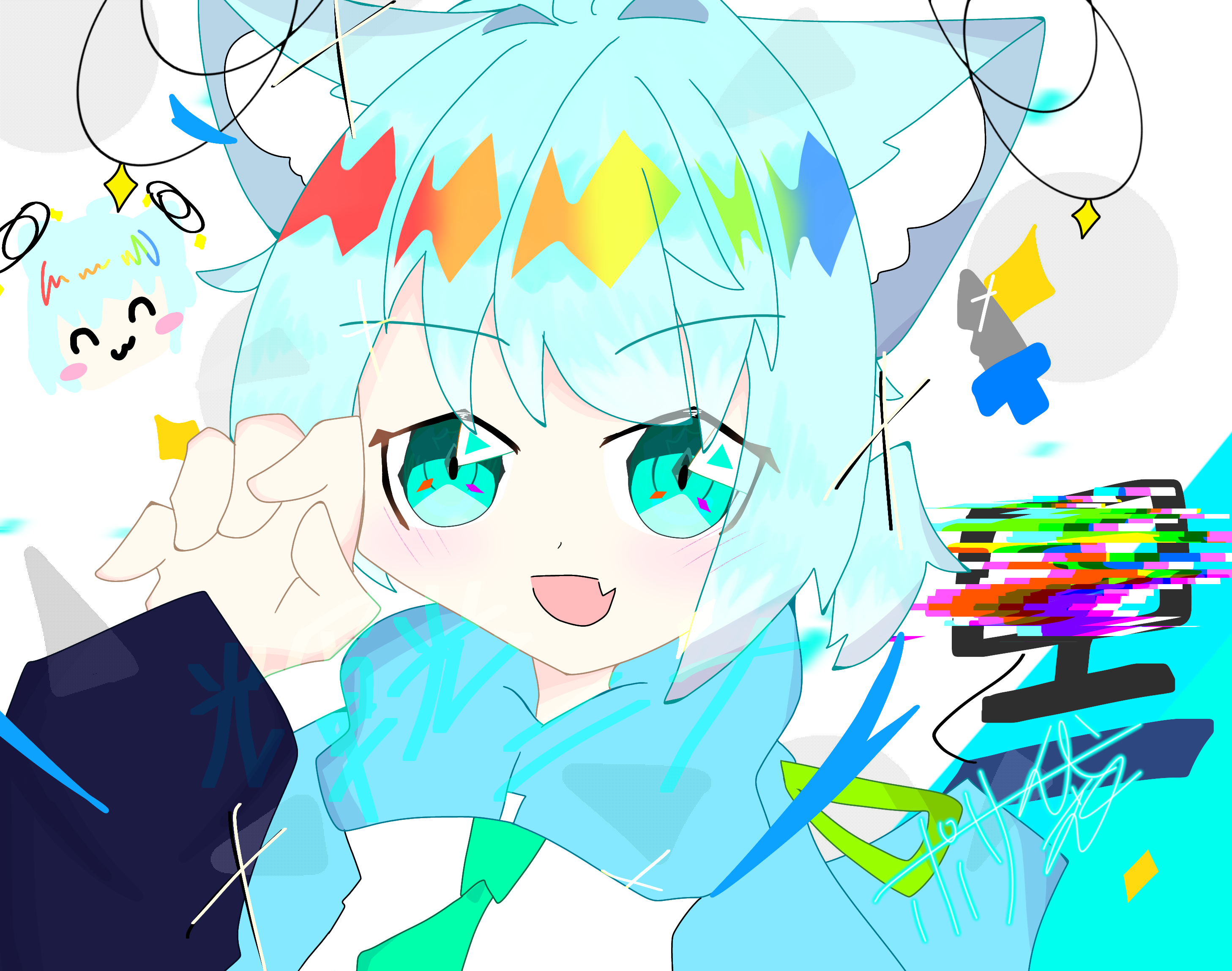 cat ears girl - ibisPaint